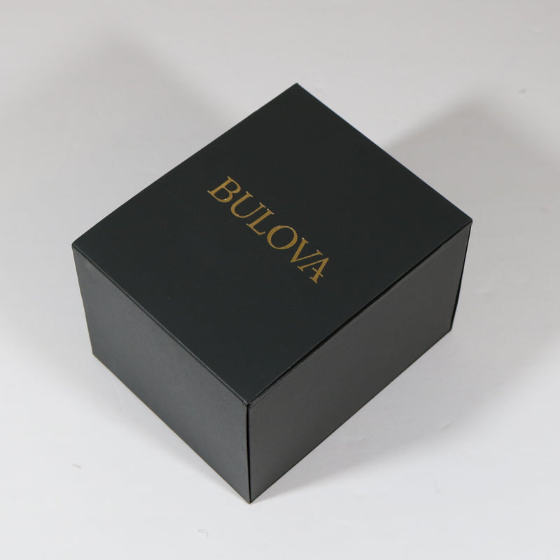 Bulova Jet Star Precisionist Men's Stainless Steel Red Dial Watch 96B4 ...