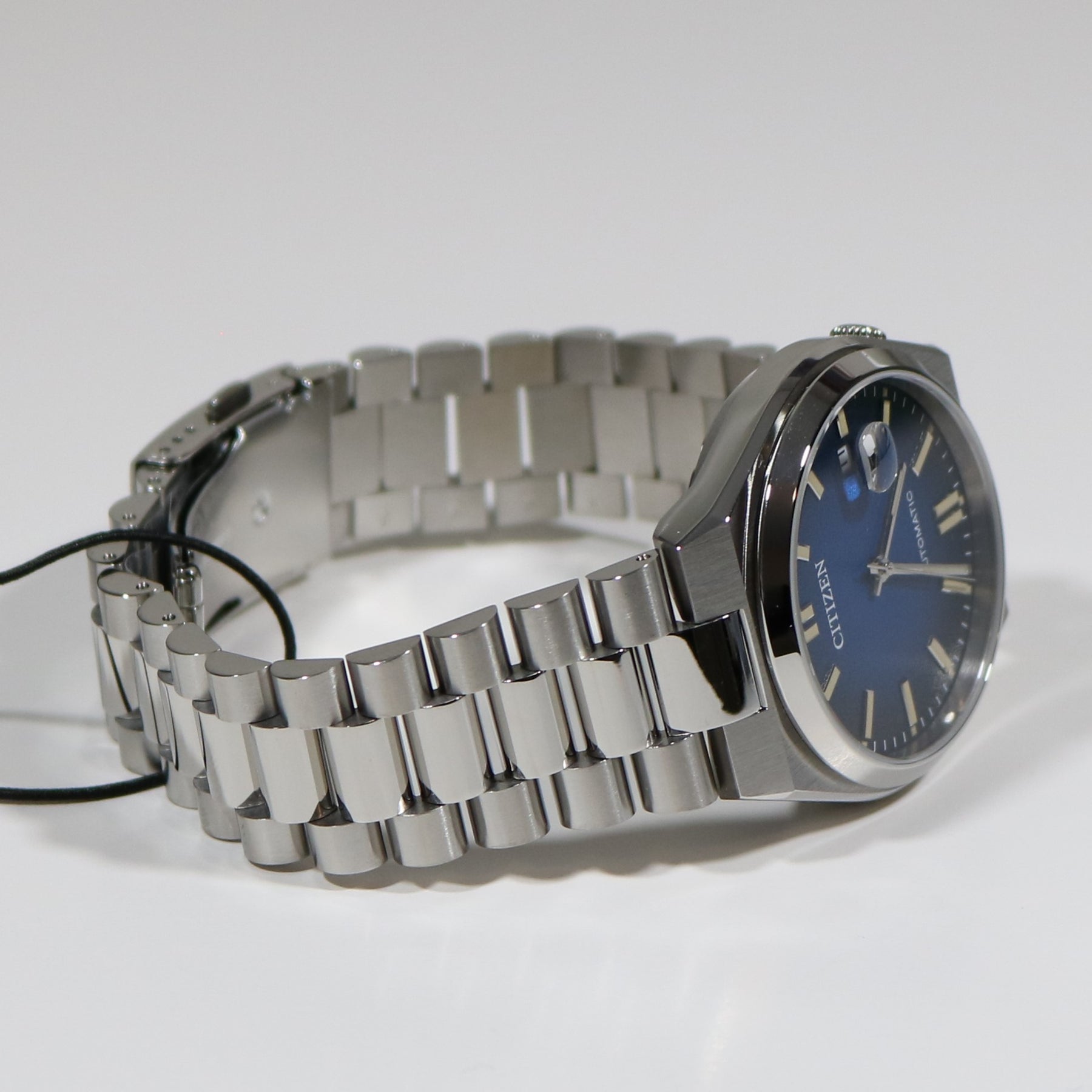 Citizen Tsuyosa Automatic Men's Stainless Steel Blue Gradient Dial Wat ...