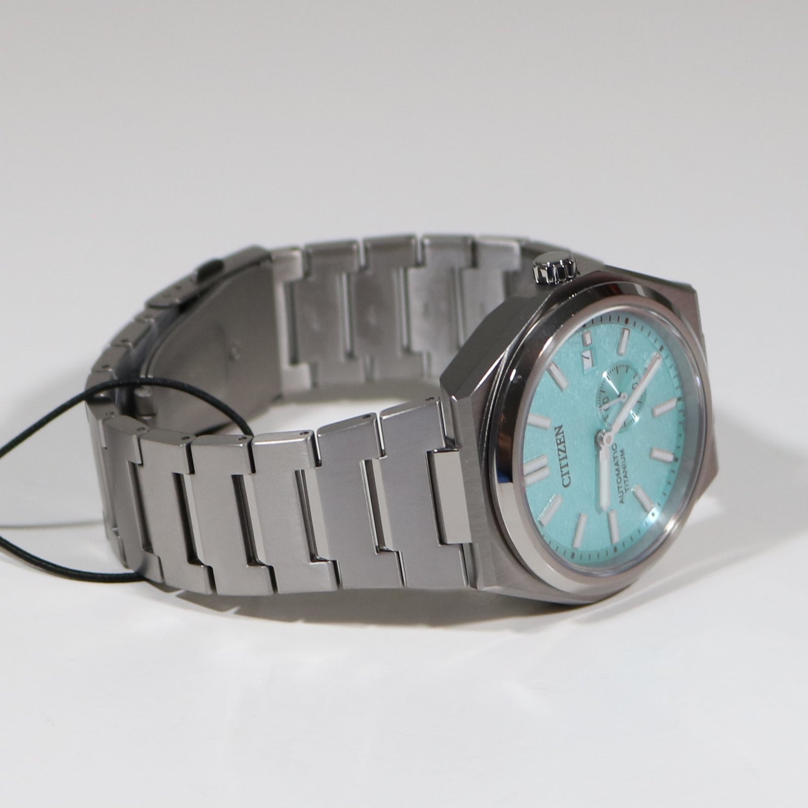 Citizen Super Titanium Turquoise Dial Men's Automatic Watch NJ0180-80M ...