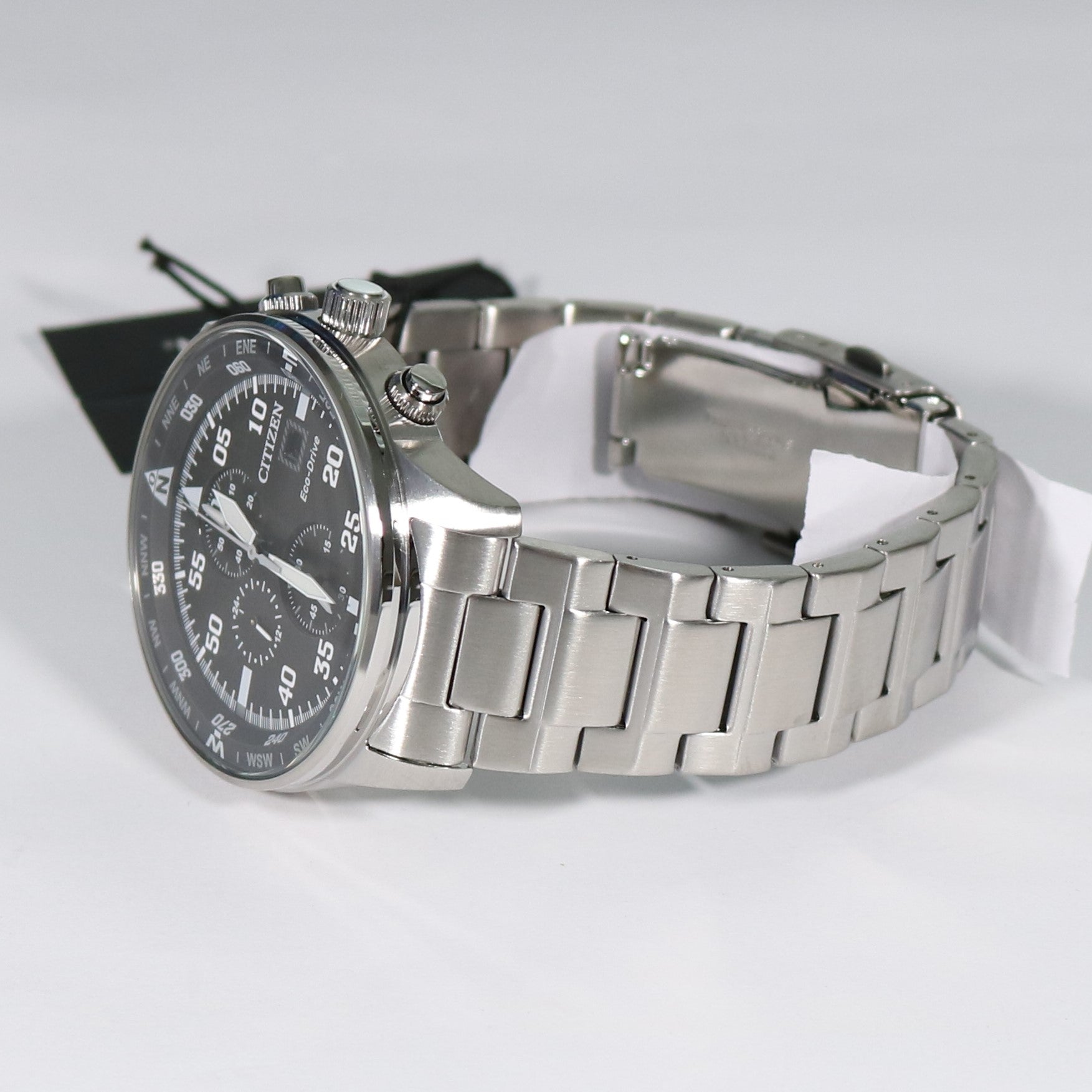 Citizen Eco-Drive Aviator Pilots Stainless Steel Watch CA0690-88E ...