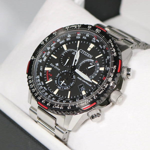 Citizen Promaster Eco-Drive Radio Controlled Chronograph Men's Watch C ...