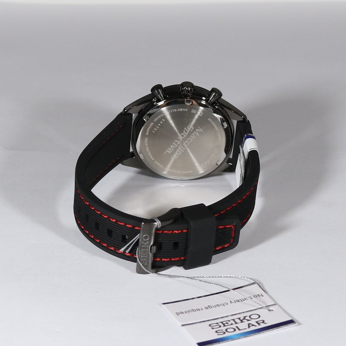 Seiko Prospex Solar Black Dial Chronograph Men's Watch SSC777P1 – Chronobuy