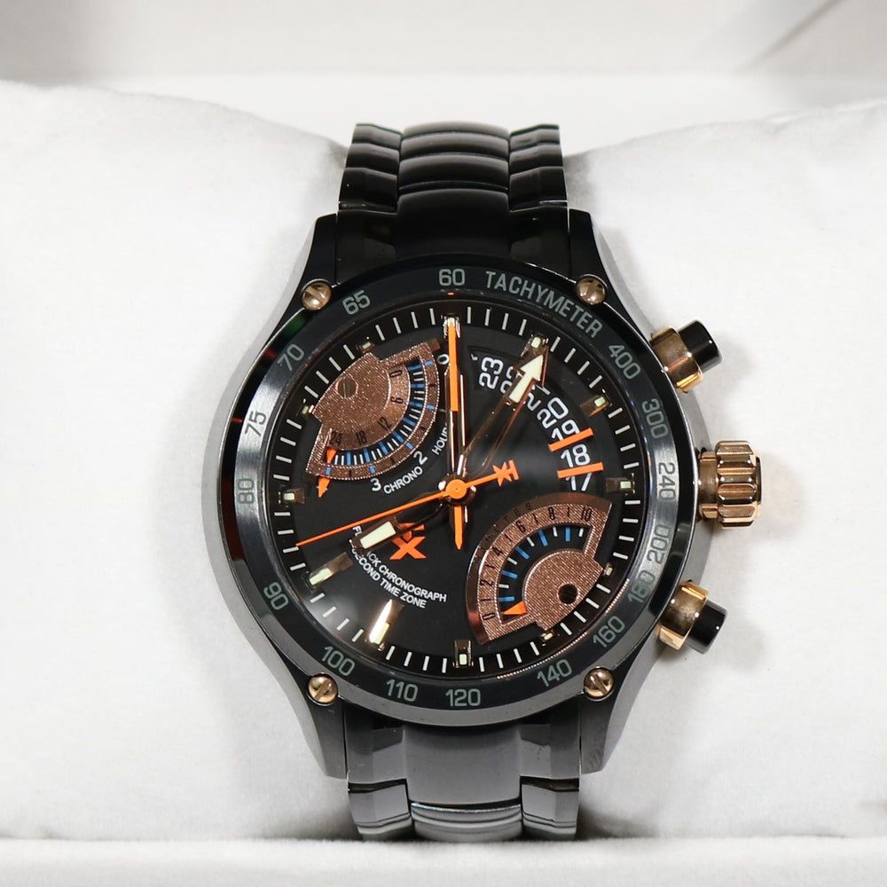 Timex TX Series Flyback Chronograph Black Dial Men's Watch T3C163 ...
