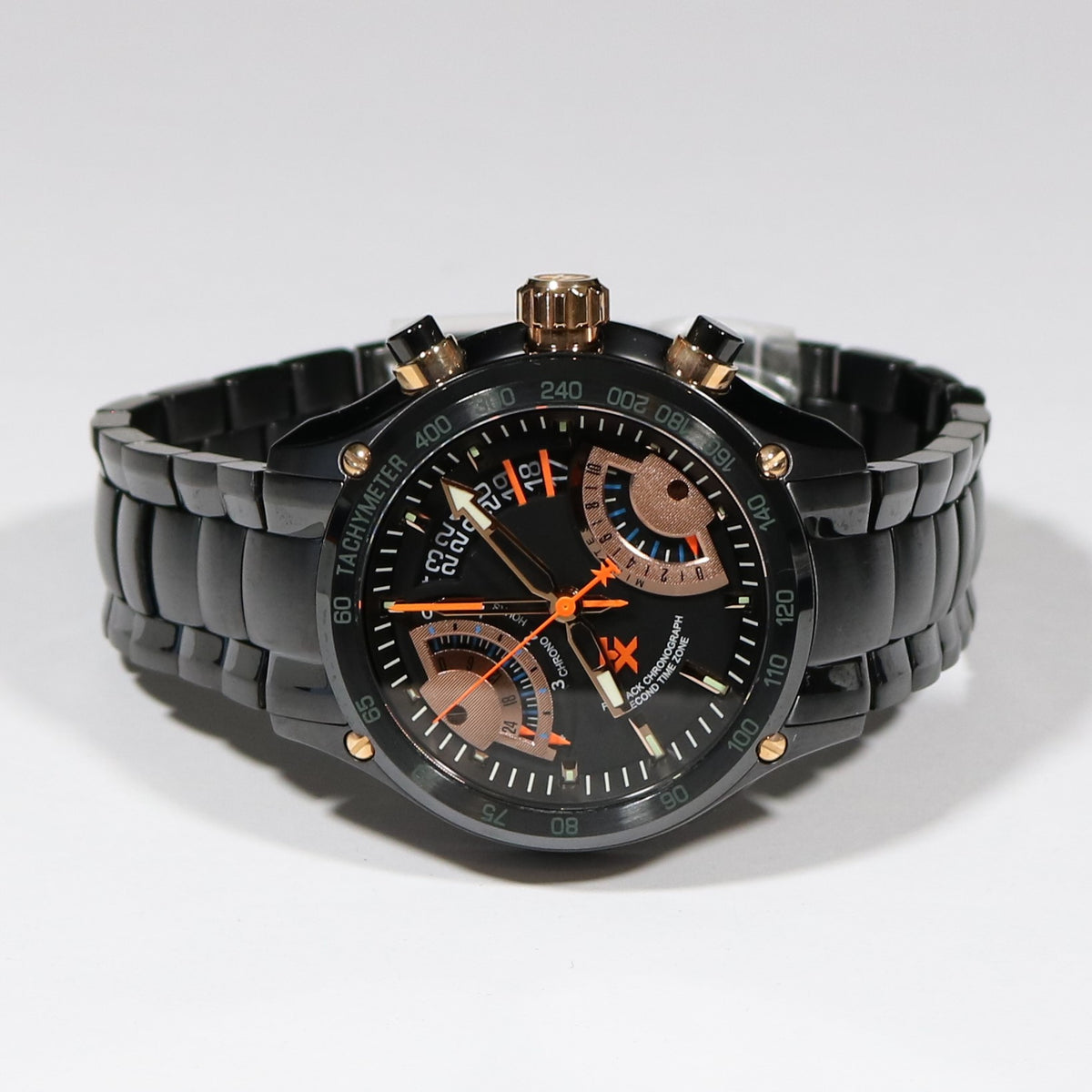 Timex TX Series Flyback Chronograph Black Dial Men's Watch T3C163 ...